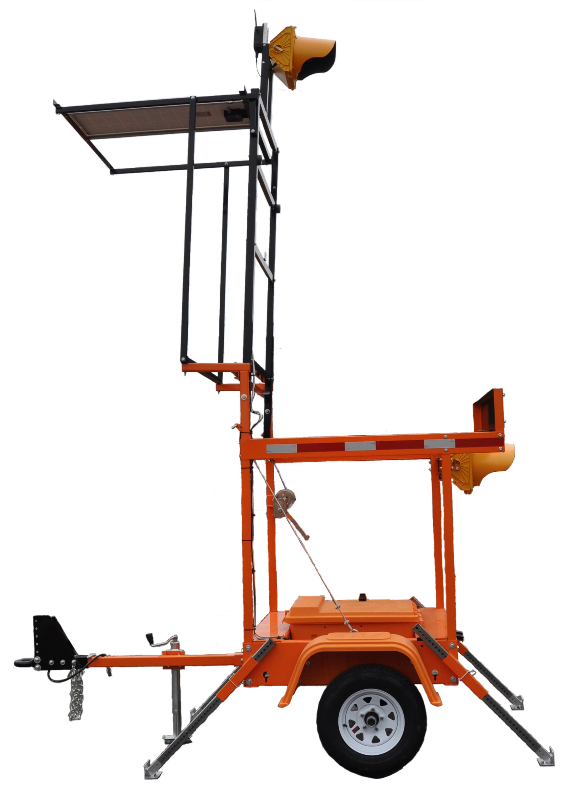Flashing Beacon Trailer - Solar Technology